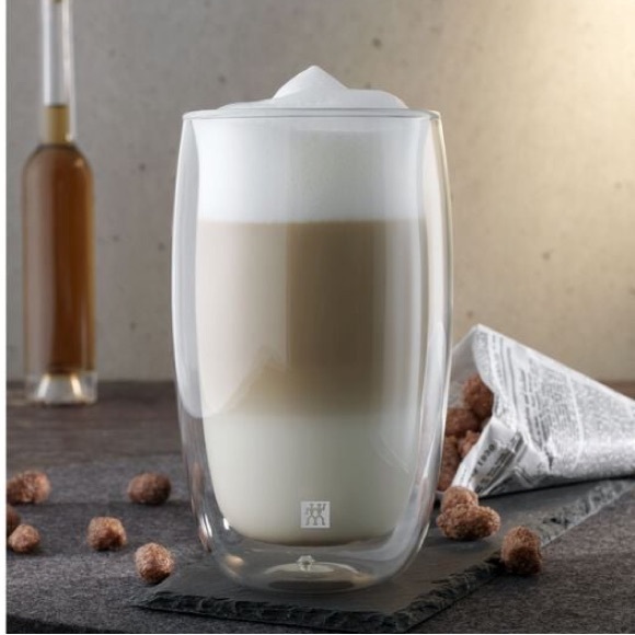 ZWILLING J.A. Henckels | Dining | Zwilling Sorrento 2pc Doublewall Glass Latte Cup Set | Poshmark